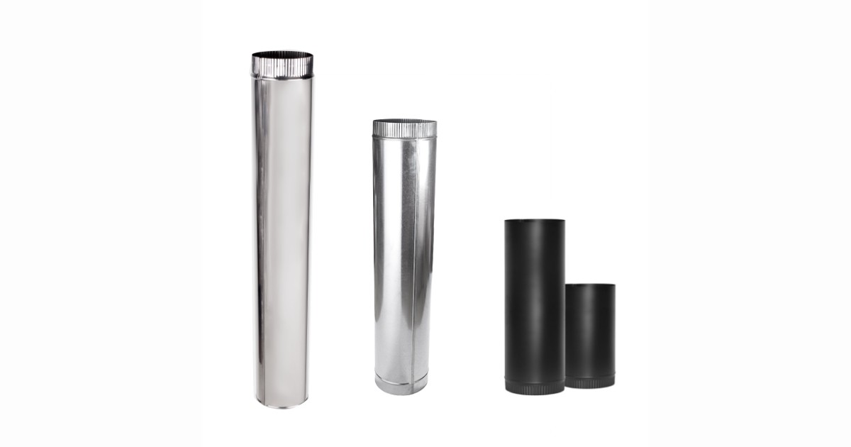 Standard Chimney Pipes | LS Bilodeau
