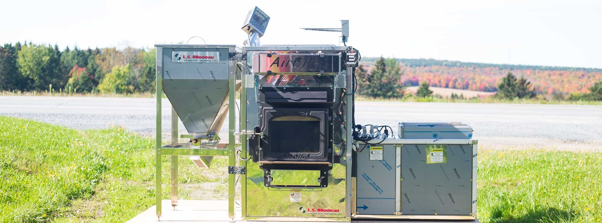 Wood+Pellets AirBilo PLUS Bi-Energy | LS Bilodeau