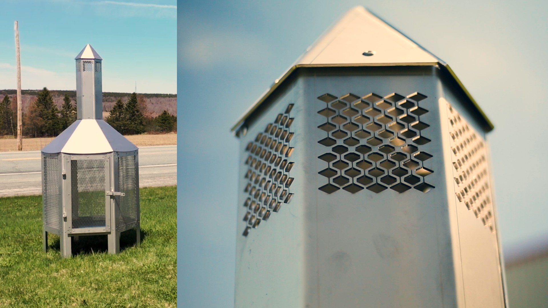 Hexagon 11Ga Firepits | LS Bilodeau