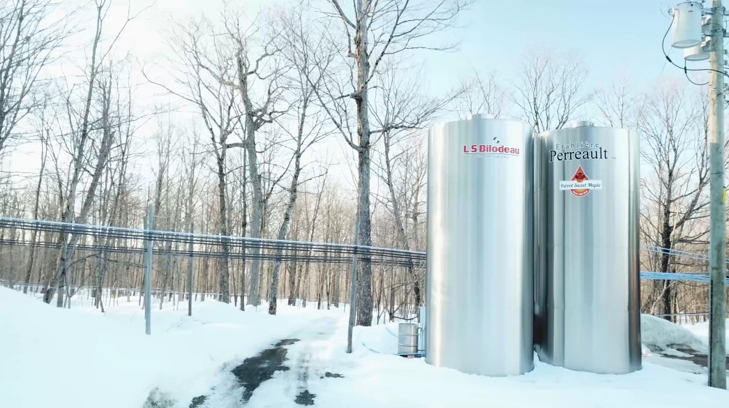 Mini-silos à eau d'érable | LS Bilodeau