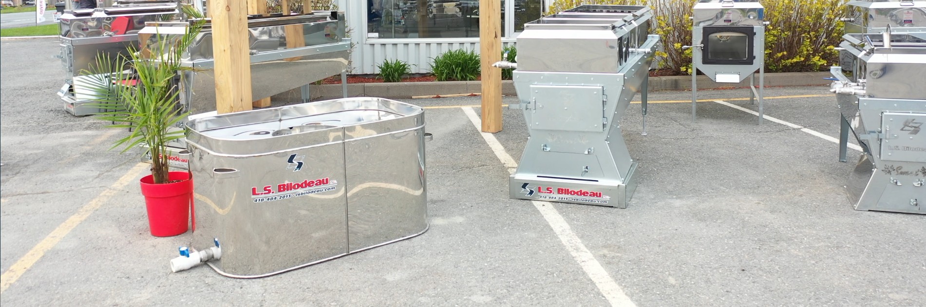 Sap collecting Tubs | LS Bilodeau